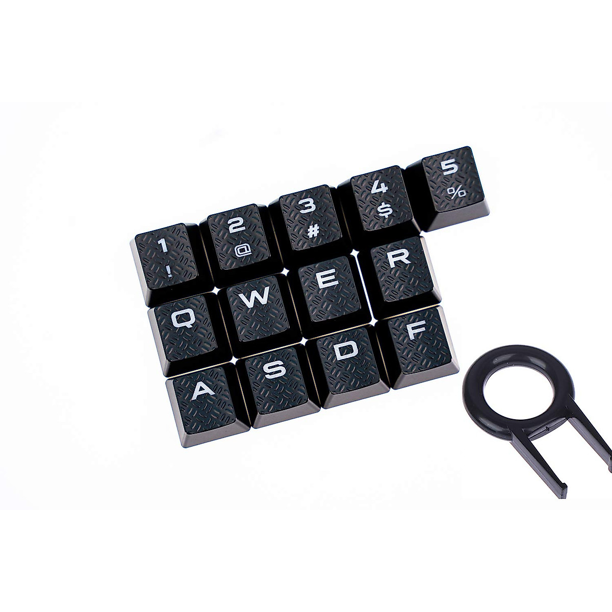 13 Keys Non-Slip Backlit keycaps Gaming Performance FPS MOBA Key Caps OEM Profile for Corsair K70 RGB K95 K65 K68 K63 K100 Mechanical Gaming Keyboards DIY Replace (Black)