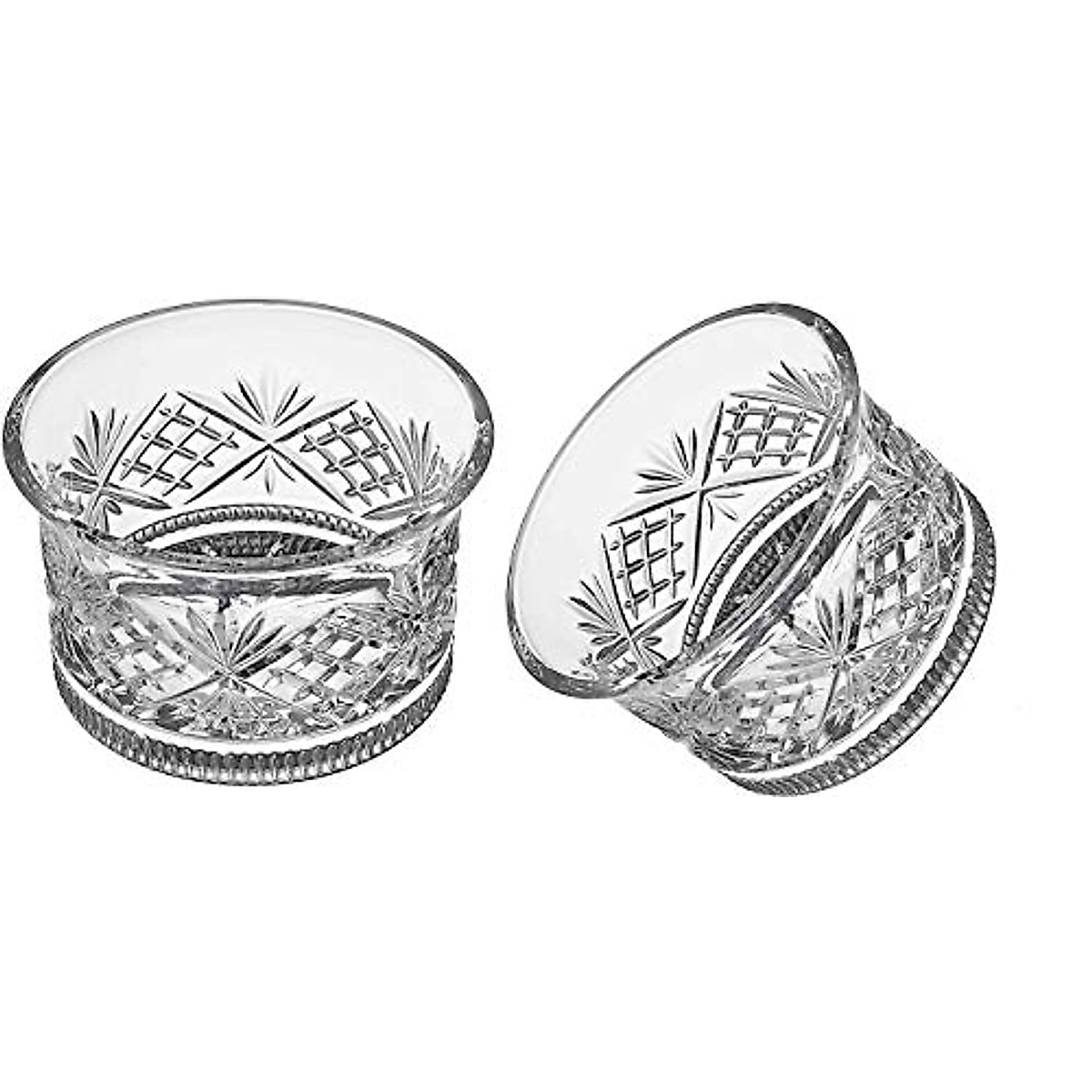 Godinger Wine Bottle Coaster, Set of 2 Coasters, Dublin Collection