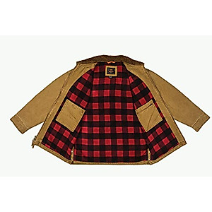 Walls Men's Amarillo Vintage Duck Cotton Twill Jacket, Washed Pecan, X-Large