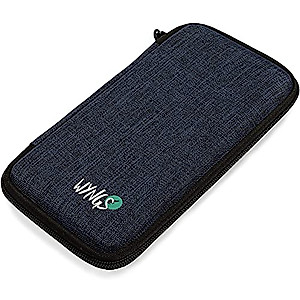 WYNGS Protective Case for TI 84 Plus/TI 83 Plus/Casio FX-9860GII / Casio FX-9750 GIII/Casio PRIZM FX-CG 50 Graphing Calculator in Blue