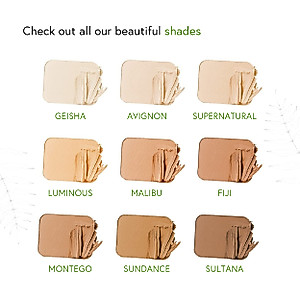 Honeybee Gardens Pressed Mineral Powder Foundation Refill, Neutral Light Shade, 7.5g