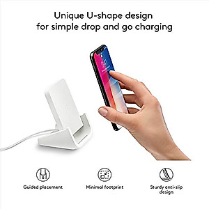 Logitech Powered Wireless Charging Stand for iPhone 8, 8 Plus, X, XS, XS Max and XR