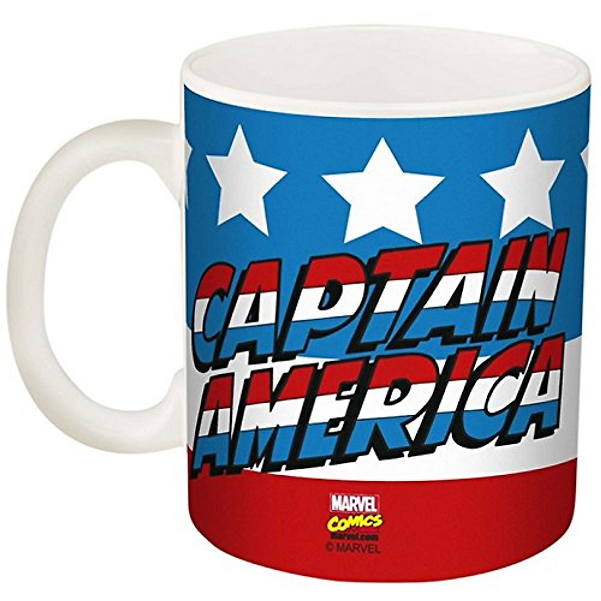 Zak Designs Marvel Comics Captain America Coffee Cup, 11 oz