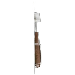 RADIUS - Source Toothbrush, Replacement-Head Technology and a Handle Made from Repurposed Materials, Colors May Vary (Medium, 1 Count)