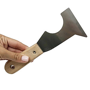 2 Pc Paint Scraper Blade Set Wallpaper Removal All Surfaces Shaver Knife Tools