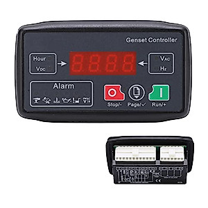 MGC100 Generator Set Controller Automatic Start Stop Control Module Single Generator Set Start Protect for Small Gasoline Generator Sets