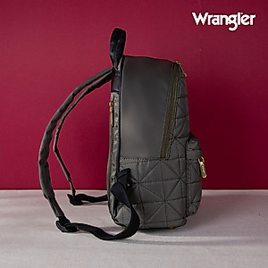 Montana West × Wrangler Backpack Purse for Women Quilted Backpack for Casual