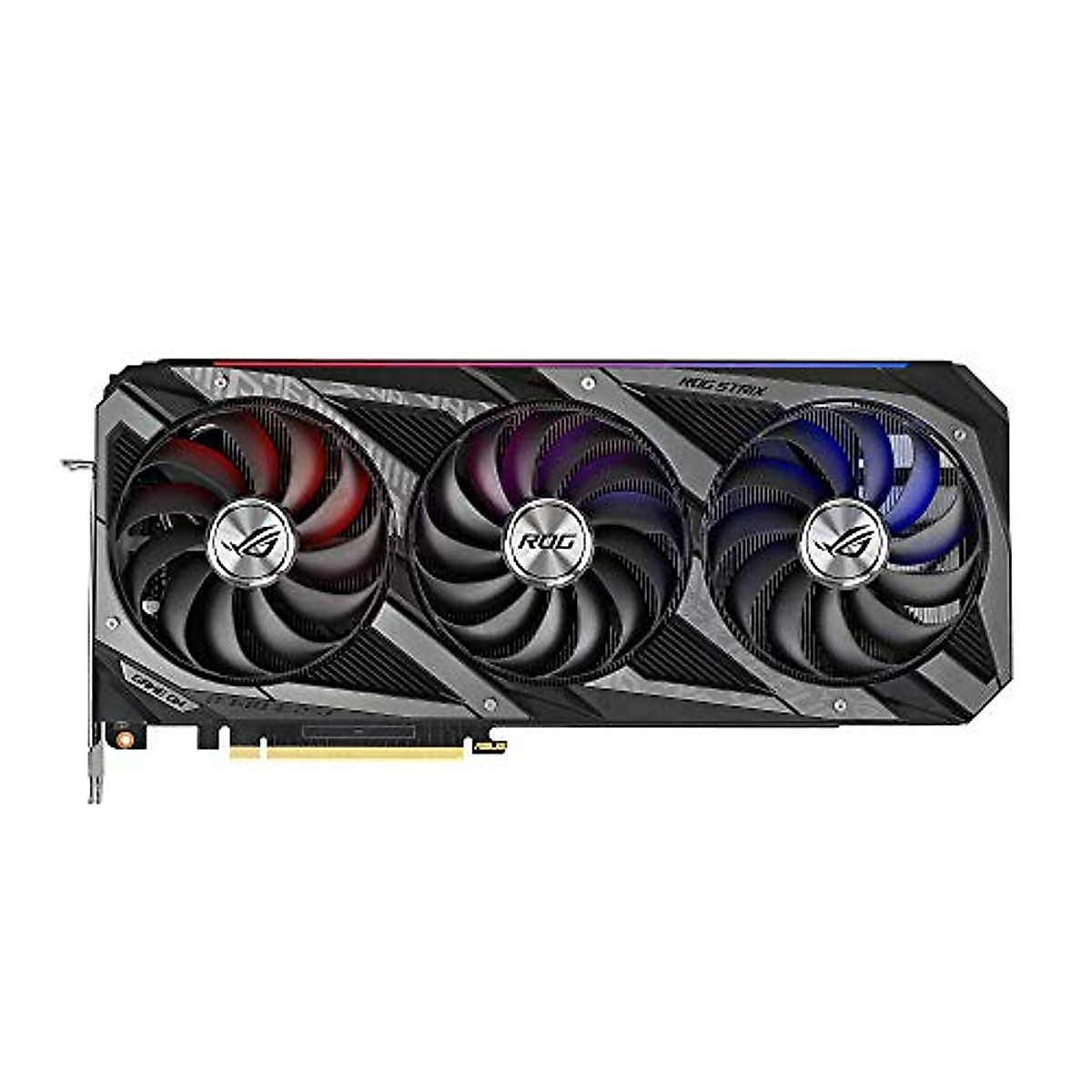 ASUS ROG STRIX NVIDIA GeForce RTX 3060 Ti OC Edition Gaming Graphics Card (PCIe 4.0, 8GB GDDR6, HDMI 2.1, DisplayPort 1.4a, Axial-Tech Fan Design, 2.9-Slot, Super Alloy Power II, GPU Tweak II)