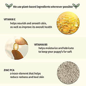 Hempz Petz Deodorizing Dog Shampoo, Creamy Citrus Orange & Red Raspberry, 17 Fl. Oz. - Pet Shampoo