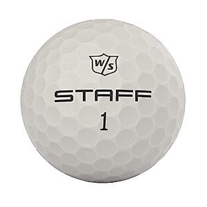 Wilson Staff Model R Golf Ball - 12 Balls, White