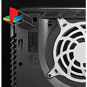 Power Light Decal and Underlay Sticker Combo for PS5 PlayStation 5 (Red)