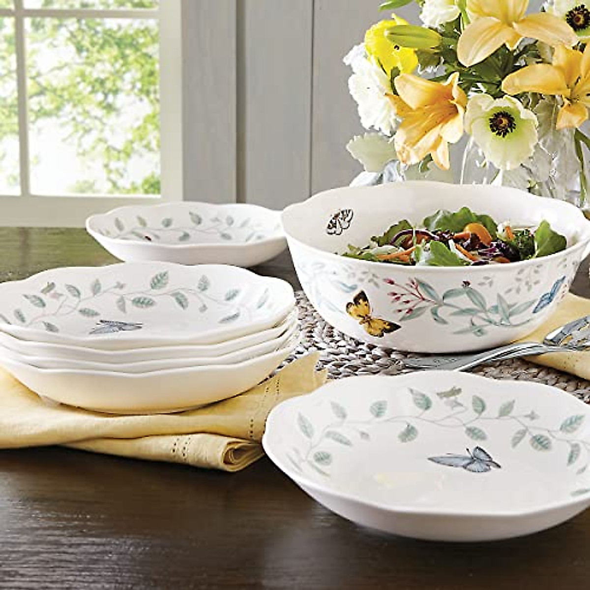 Lenox 6437719 Butterfly Meadow 7-Piece Bowl Set