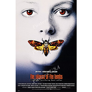 Posters USA - The Silence of the Lambs Movie Poster GLOSSY FINISH) - MOV123 (24" x 36" (61cm x 91.5cm))
