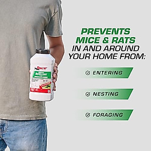 Tomcat Repellents Rodent Repellent Granules, For Outdoor Mouse and Rat Prevention, 2 lb.