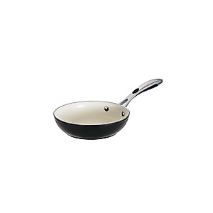 Tramontina Deluxe Fry Pan Aluminum 12-inch Metallic Black, 80110/020DS