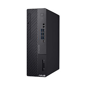 ASUS ExpertCenter D700SA, Small Form Factor Desktop PC, Intel Core i5-10400, 8GB DDR4 RAM, 512GB PCIe SSD, TPM 2.0, 3 Year Onsite Service, Wi-Fi 6, Windows 10 Professional, Black, D700SA-XB501