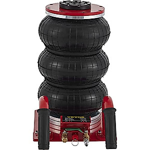 Mophorn Air Jack, 3 Ton/6600 LBS Air Bag Jack, Pneumatic Jack Fast Lift Up to 16 Inch, Air Jack for Your Cars(Short Handle)