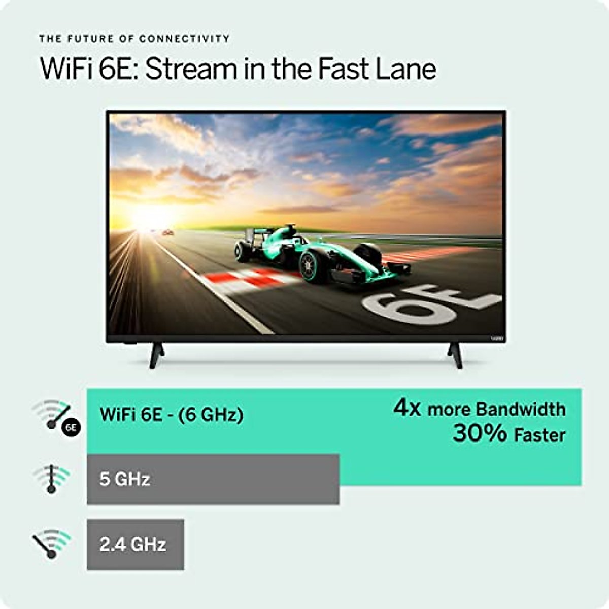 VIZIO 43-inch V-Series 4K LED HDR Smart TV w/Dolby Vision, WiFi 6E, Bluetooth Headphone Capable, AMD FreeSync & Alexa Compatibility, V435M-K04, 2023 Model