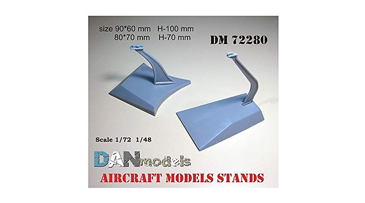 Dan Models Aircraft Display Stands 1/72 & 1/48 - 2 Pack