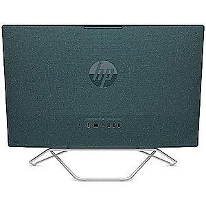 HP 2023 All-in-One AIO Desktop 23.8" FHD IPS Touch 10-Core Intel Core i5-1235U Iris Xe Graphics 64GB DDR4 2TB SSD WiFi AX RJ45 HDMI Webcam Wireless Mouse KB Starry Forest Windows 11 Pro w/RE USB
