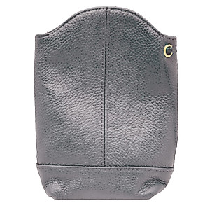 Silver Fever® Leather Travel Cross Body Handbag (Purple Debossed)