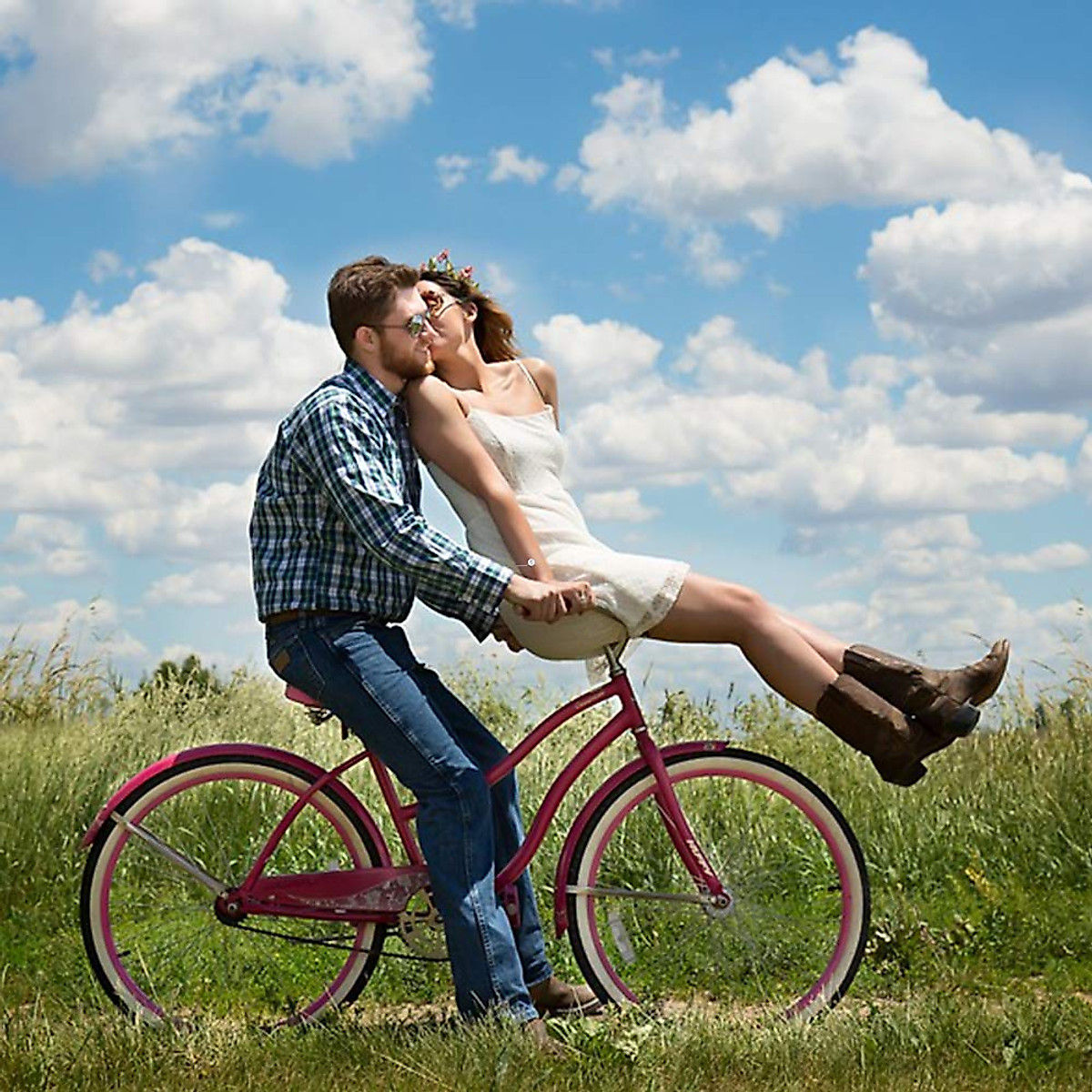 YANCHUN Silver C Initial Bracelet for Women Adjustable Round Disc Alphabet Letters Bracelet for Women (C)