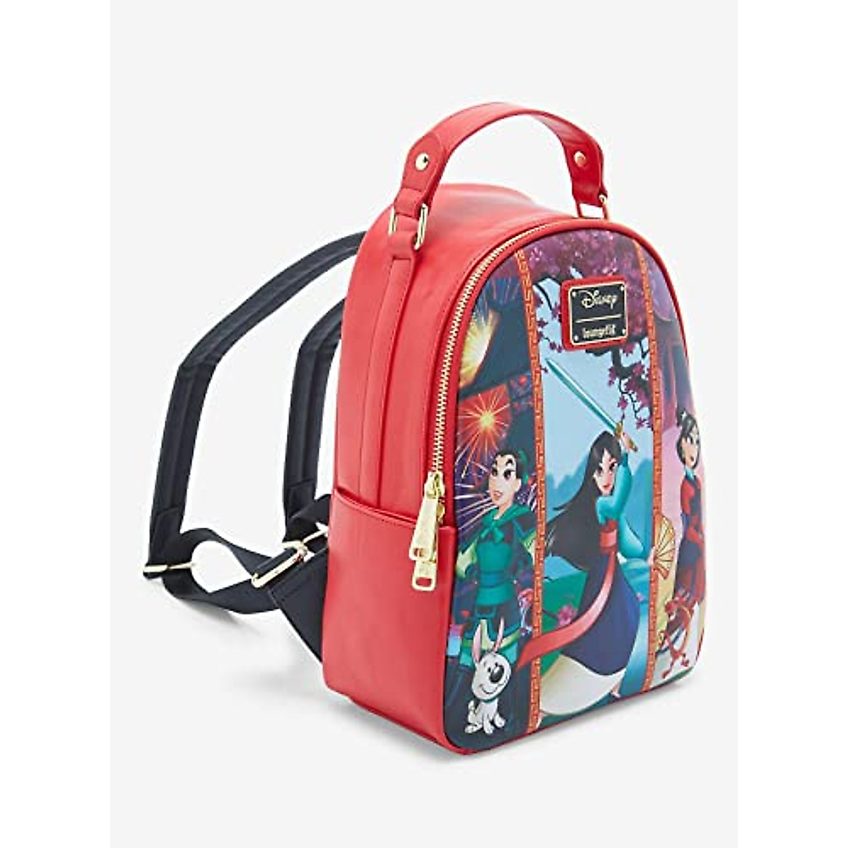 BoxLunch Loungefly Disney Mulan Outfits Mini Backpack Exclusive