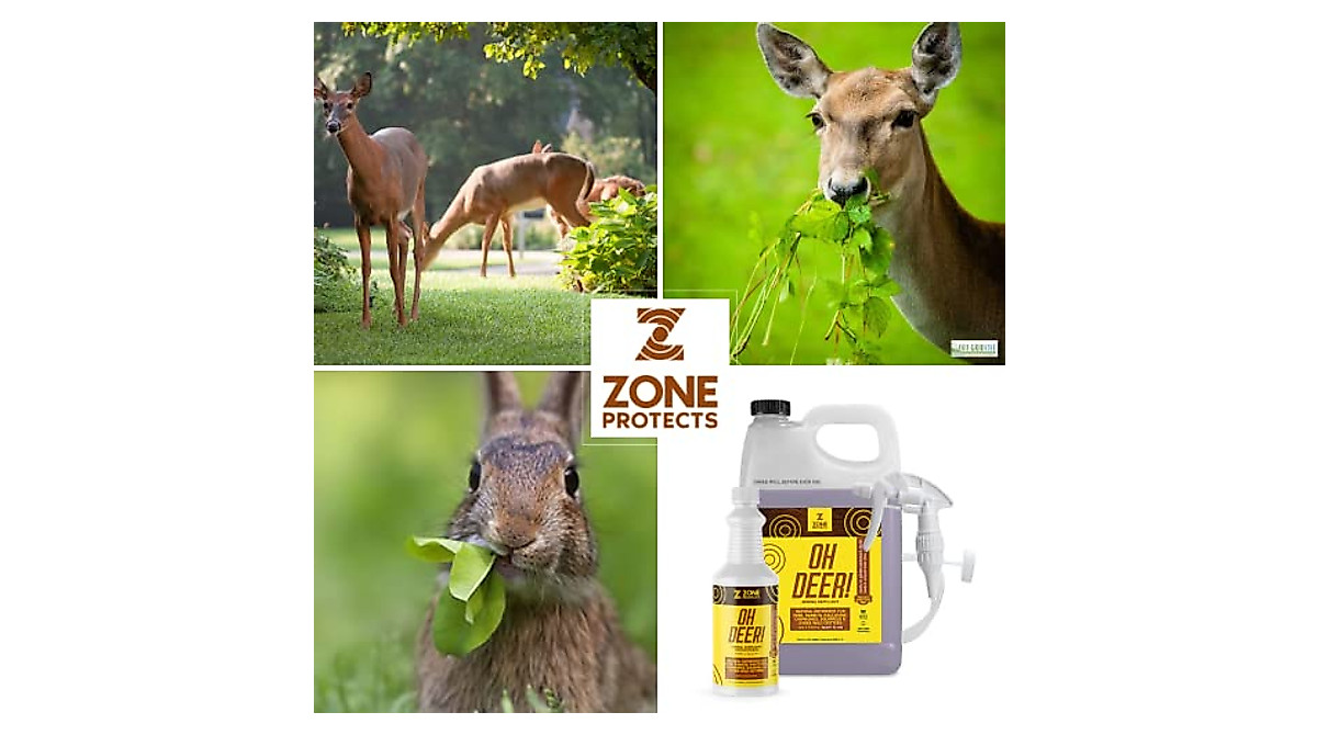 Deer Repellent Bundle - Eco-Friendly Garden Protection with Zone