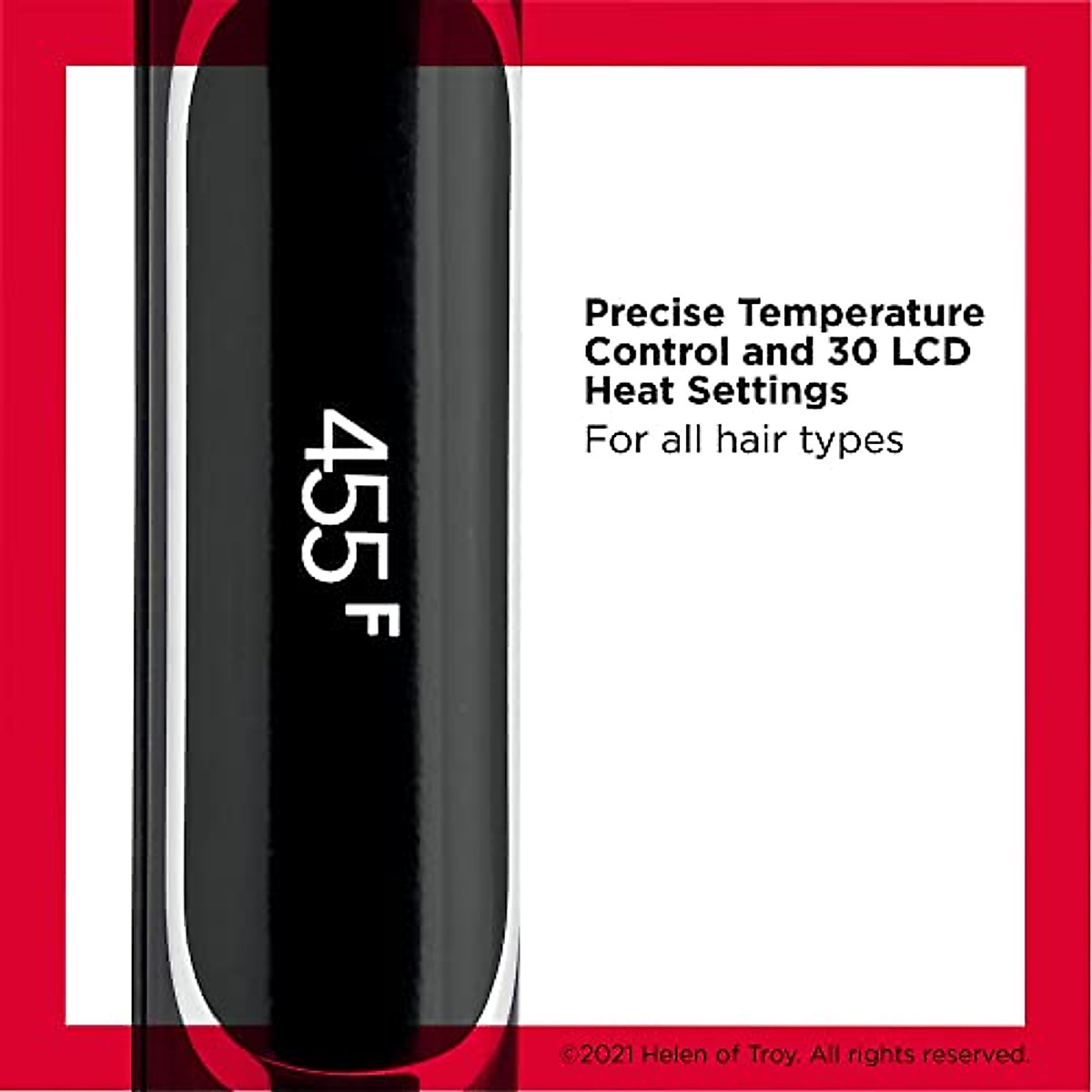 Revlon Copper Smooth Hair Flat Iron | Frizz Control for Fast and Shiny Styles, (XL 1 in)