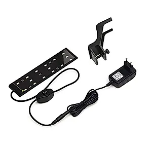 Jor Extendable Bracket Aquarium Light, 2 Light Mode Switches to Illuminate Tank Day & Night, Low Energy Consumption and Long-Term Usage, 1 Piece