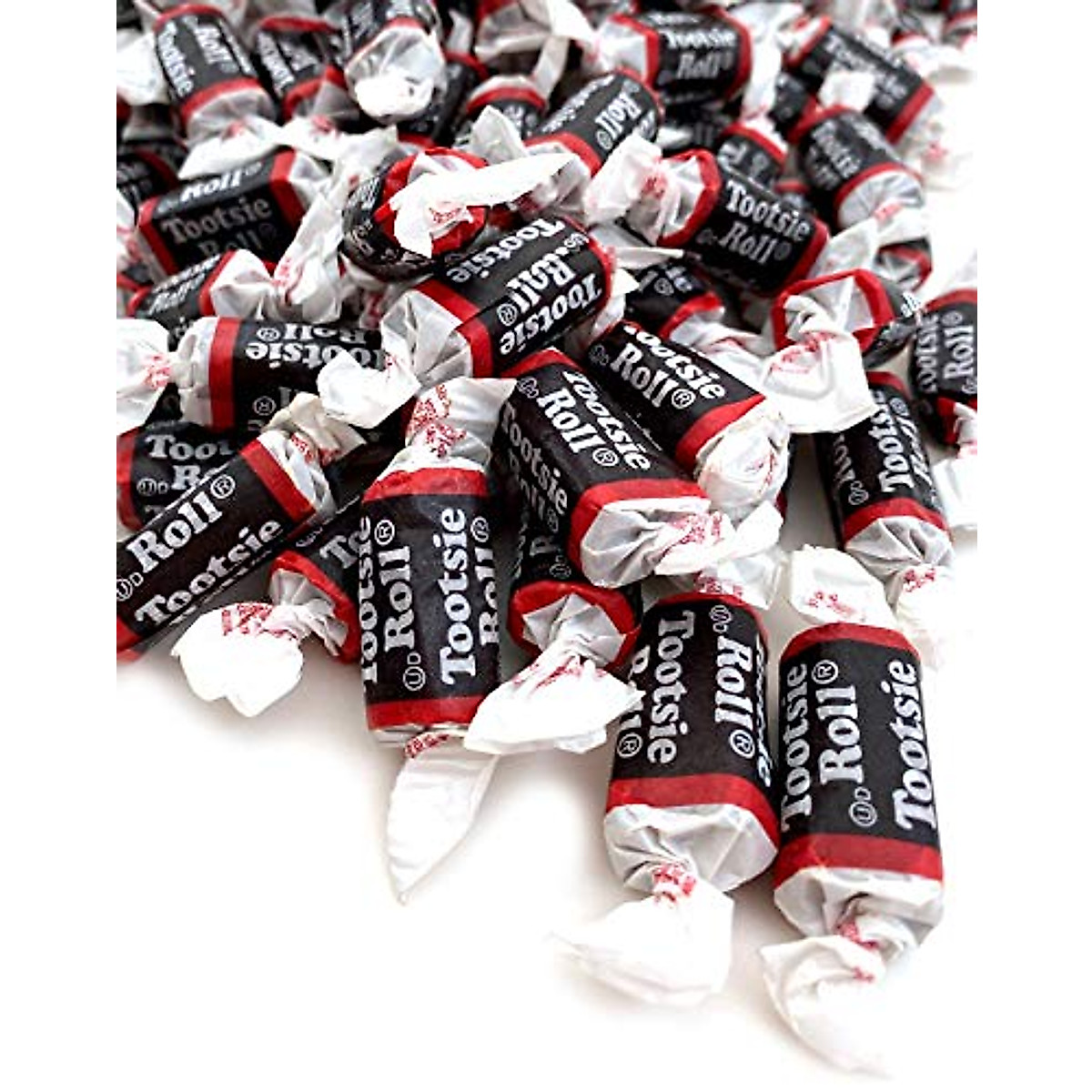 CrazyOutlet Tootsie Roll Midgees Chocolate Flavored Candy, Individually Wrapped, Bulk Pack 4 Pounds