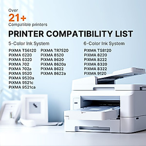 E-Z Ink (TM) Compatible Ink Cartridge Replacement for Canon PGI-280XXL PGI 280 XXL Compatible with PIXMA TR7520 TR8520 TS6120 TS6220 TS8120 TS8220 TS9120 TS9520 TS9521C Printer (2 PGBK)