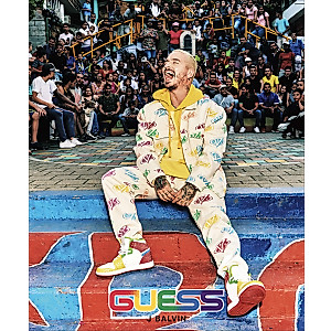 Guess x J Balvin Red Logo Watch
