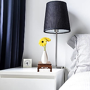 Cabilock Handicraft Ornaments Rustic Wood Base Glass Sphere Stand Houseplants Crystal Base Household Decor Usa Decorations Table Top Decor Chinese Vase Craft Rack Wooden Desktop