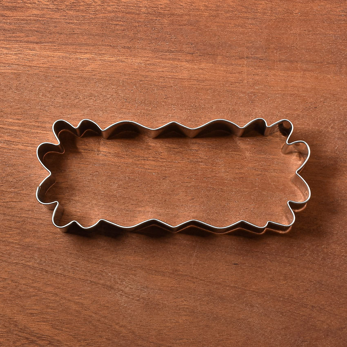 LILIAO Scalloped Edge Cookie Cutter, Biscuit Cutters, Stainless Steel (5.1 x 2 inches)