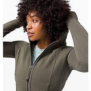 Lululemon Athletica Scuba Hoodie (Army Green, 4)