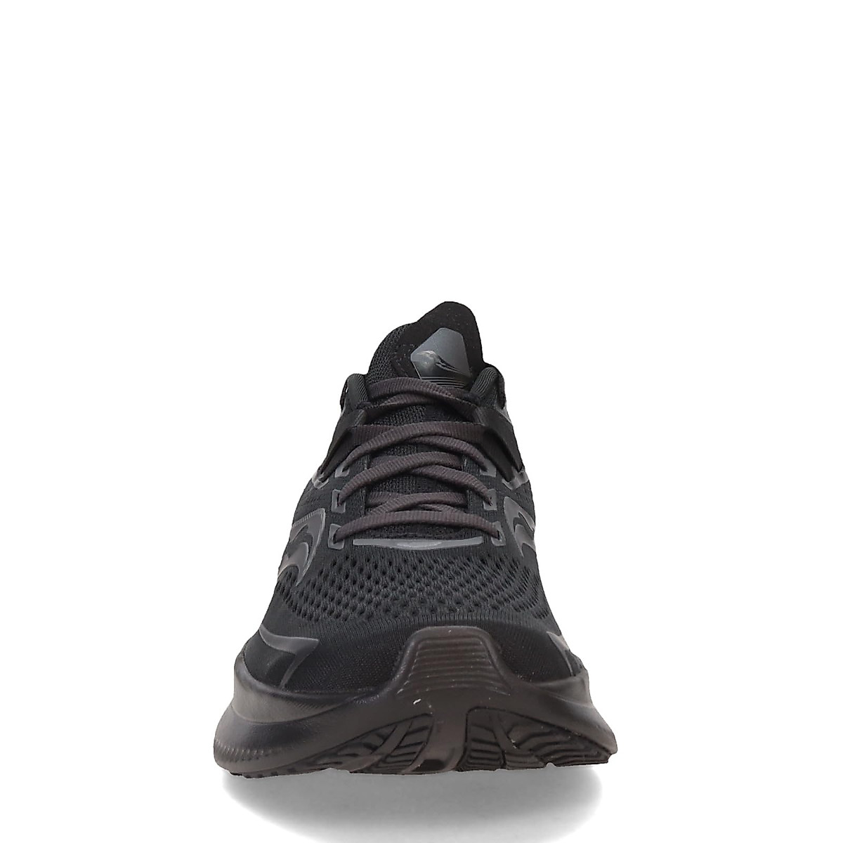 Saucony Women's Ride 15 Running Shoe, TRIPLE BLACK, 8