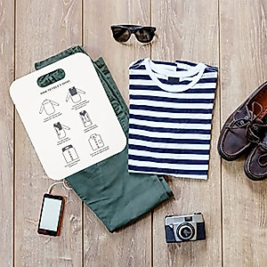 Alipis 2pcs Aid Household for Dress Ing Age Shirts Practical Stacking Retail Laundry or Sweaters Garment Clothes Pp Perfect Board Home Travel T-Shirt Folding Shirt Accessories Helper