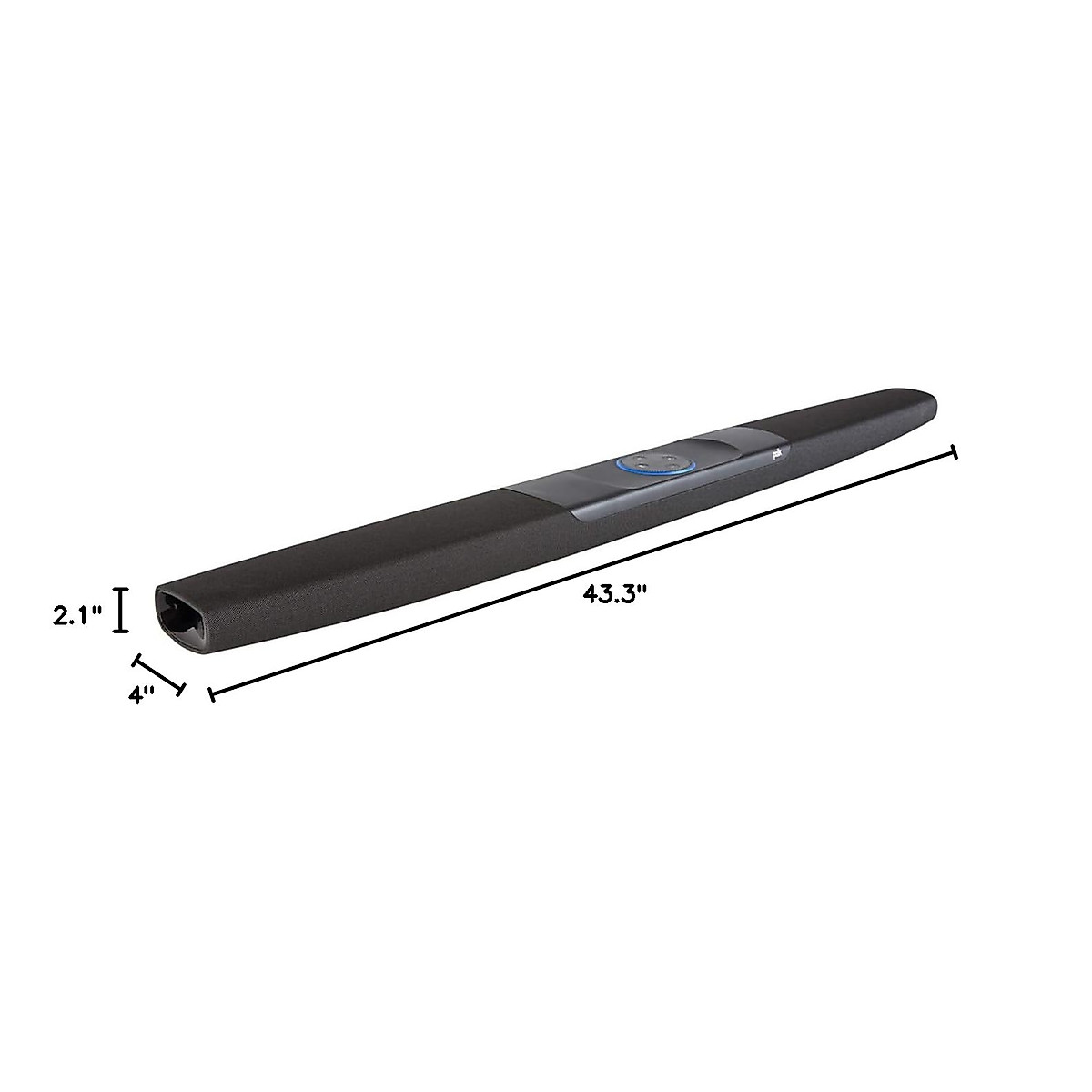 Polk Audio Command Sound Bar with Handsfree Amazon Alexa Voice Control (New Update with Multi-Room Music Built-In), 4K HDMI, and Fire TV Compatible for Your Home Theater