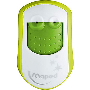 Maped Clean 2 Hole Pencil Sharpener, Assorted Colors (030249)