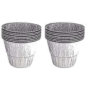 Firsgrill 16-Pack Professional Lines Replacement for Camp Chef, Pit boss, Oklahoma Joe's etc Pullet Grill Drip Tray Grease Bucket Liners Foil Tray