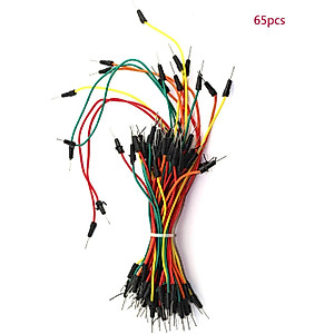 ACEIRMC for Arduino Starter Kits 830 MB-102 Tie Points Solderless Breadboard + 3.3V 5V Power Supply Module + 65pcs Jumper Cables