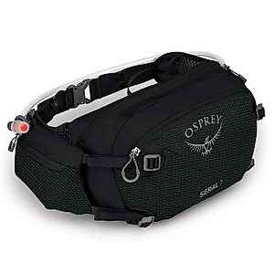 Osprey Seral 7 Lumbar Bike Hydration Pack , Black
