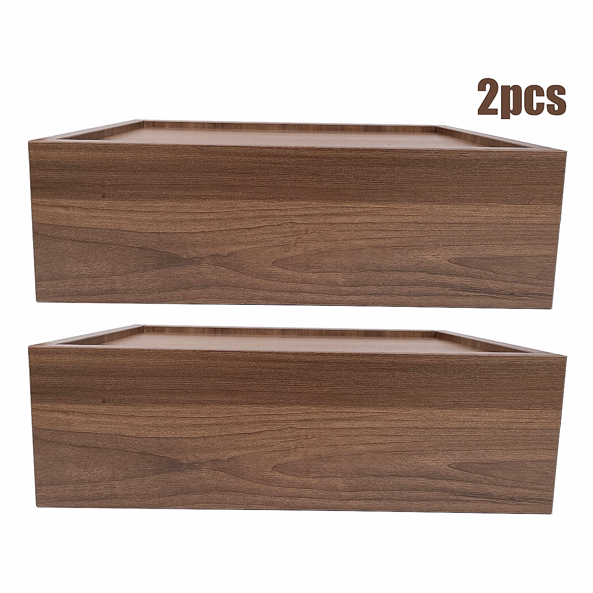 2 PCS nightstand Floating Drawer Shelf Bedside,The Bedside Table of The Hotel Hidden lamp Belt,nightstands Set of 2 mid Century Modern