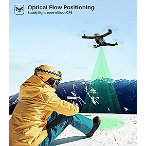 SYMA Drones with Camera for Adults 4K, Easy GPS RC Quadcopters with 36mins Flight Time, 5GHz FPV Transmission, Auto Return Home, Light Positioning, 4K Drone with Carrying Case