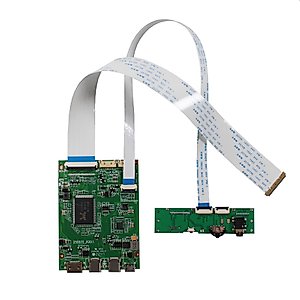 VSDISPLAY Type-C Mini HD-MI LCD Controller Board Works for 12.6'' 1920x515 LCD Display Screen NV126B5M N41/N42