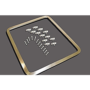 Vance Stainless Steel Sink Frame (Hudee Rim) for 18 x 30 inch Rectangular Sink