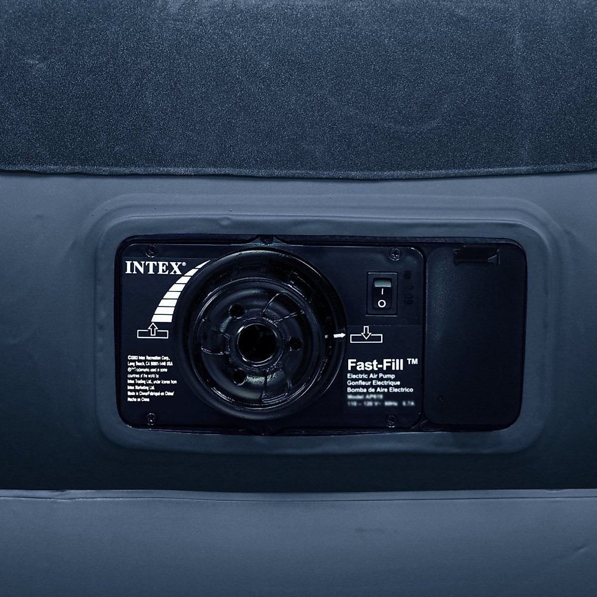 Intex 66707E Comfort Bed - Rising Comfort Twin Airbed with built-in Electric Pump