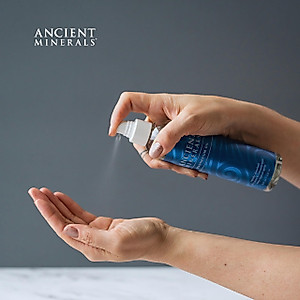 Ancient Minerals Magnesium Oil Spray Bottle of Pure Genuine Zechstein Magnesium Chloride - Topical Magnesium for Skin Application (8oz)