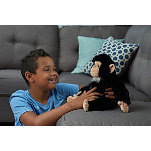 Wild Republic Chimp Stuffed Animal Plush Toy, Multi (16521), 12"